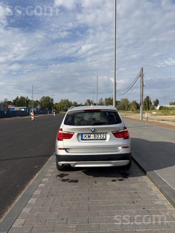 Pelēks BMW X3 2011 Rīga, ar dzinēja tilpumu 2.00 L un nobraukumu 293 tūkst. km par 7800 €, foto 7 vietnē AUTOMOTO.COM.LV