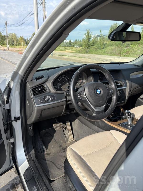 Pelēks BMW X3 2011 Rīga, ar dzinēja tilpumu 2.00 L un nobraukumu 293 tūkst. km par 7800 €, foto 10 vietnē AUTOMOTO.COM.LV