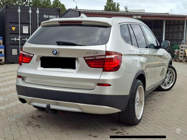 БМВ Х3 2011 в Шилуте на AUTOMOTO.COM.LV Серый БМВ Х3 2011 в Шилуте, объемом двигателя 2.00 л и пробегом 288 тыс. км за 6999 €, фото 5 на AUTOMOTO.COM.LV
