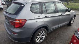 Pelēks BMW X3 2011 Šauļi, ar dzinēja tilpumu 2.00 L un nobraukumu 230 tūkst. km par 5300 €, foto 6 vietnē AUTOMOTO.COM.LV