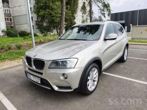 Grey BMW X3 2011 in Riga, with an engine capacity of 2.00 L and mileage of 387 thousand km for 10200 €, photo 4 on AUTOMOTO.COM.LV