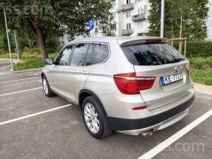 Grey BMW X3 2011 in Riga, with an engine capacity of 2.00 L and mileage of 387 thousand km for 10200 €, photo 5 on AUTOMOTO.COM.LV