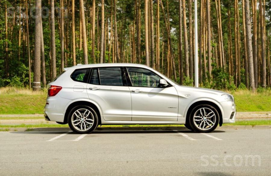 Pelēks BMW X3 2011 Rīga, ar dzinēja tilpumu 3.00 L un nobraukumu 326 tūkst. km par 8590 €, foto 10 vietnē AUTOMOTO.COM.LV
