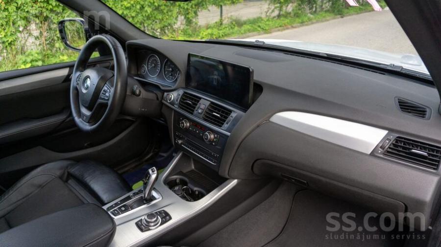 Pelēks BMW X3 2011 Rīga, ar dzinēja tilpumu 3.00 L un nobraukumu 326 tūkst. km par 8590 €, foto 12 vietnē AUTOMOTO.COM.LV