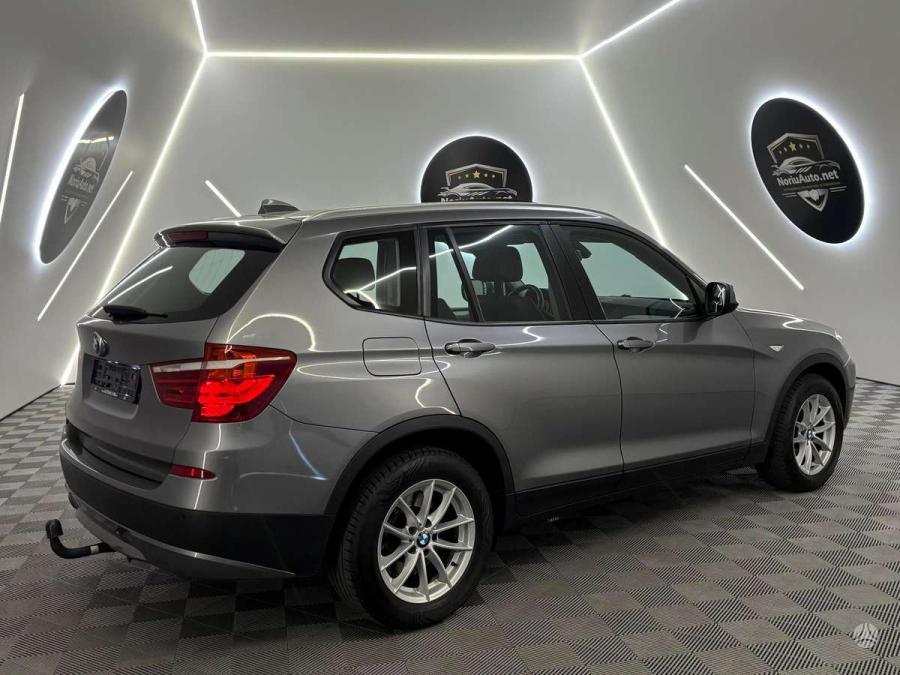Grey BMW X3 2011 in Marijampole, with an engine capacity of 2.00 L and mileage of 239 thousand km for 9950 €, photo 24 on AUTOMOTO.COM.LV