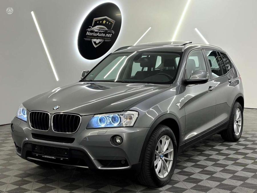 Grey BMW X3 2011 in Marijampole, with an engine capacity of 2.00 L and mileage of 239 thousand km for 9950 €, photo 26 on AUTOMOTO.COM.LV