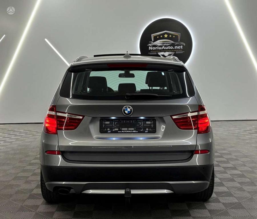 Grey BMW X3 2011 in Marijampole, with an engine capacity of 2.00 L and mileage of 239 thousand km for 9950 €, photo 27 on AUTOMOTO.COM.LV