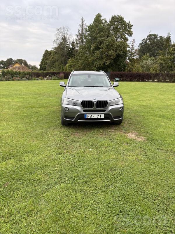 Grey BMW X3 2011 in Ogre, with an engine capacity of 2.00 L and mileage of 345 thousand km for 8300 €, photo 5 on AUTOMOTO.COM.LV