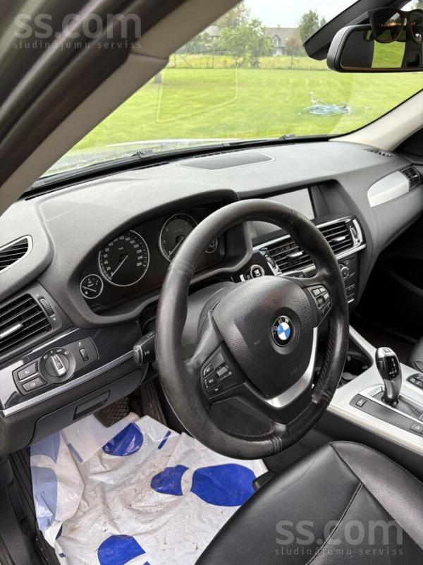 Grey BMW X3 2011 in Ogre, with an engine capacity of 2.00 L and mileage of 345 thousand km for 8300 €, photo 9 on AUTOMOTO.COM.LV