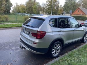 Grey BMW X3 2011 in Daugavpils, with an engine capacity of 2.00 L and mileage of 290 thousand km for 9300 €, photo 6 on AUTOMOTO.COM.LV