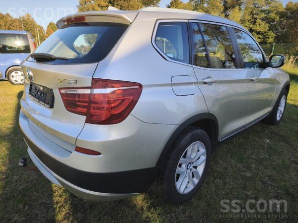 БМВ Х3 2011 в Кулдига на AUTOMOTO.COM.LV Серый БМВ Х3 2011 в Кулдига, объемом двигателя 2.00 л и пробегом 274 тыс. км за 7390 €, фото 5 на AUTOMOTO.COM.LV