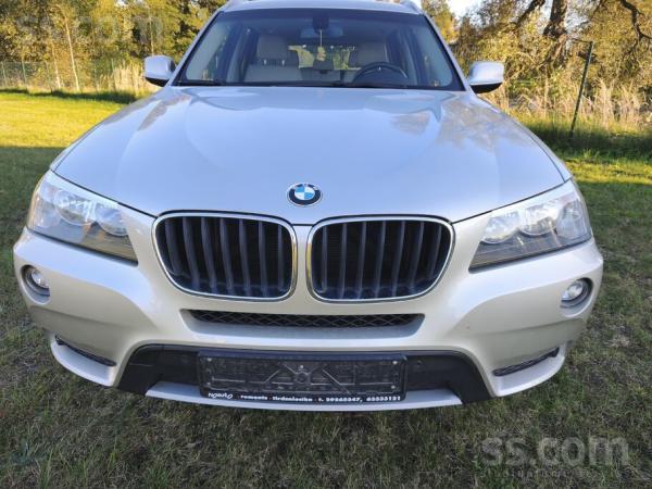 БМВ Х3 2011 в Кулдига на AUTOMOTO.COM.LV Серый БМВ Х3 2011 в Кулдига, объемом двигателя 2.00 л и пробегом 274 тыс. км за 7390 €, фото 7 на AUTOMOTO.COM.LV