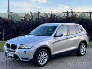 Grey BMW X3 2011 in Riga, with an engine capacity of 2.00 L and mileage of 292 thousand km for 6990 €, photo  on AUTOMOTO.COM.LV