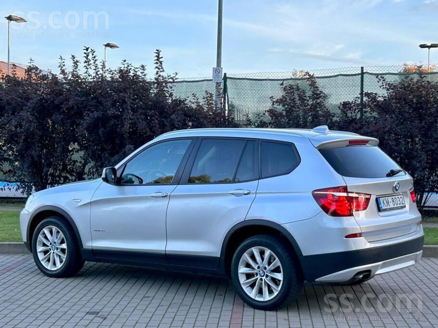 Pelēks BMW X3 2011 Rīga, ar dzinēja tilpumu 2.00 L un nobraukumu 292 tūkst. km par 6990 €, foto 6 vietnē AUTOMOTO.COM.LV