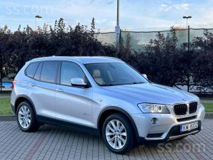 Pelēks BMW X3 2011 Rīga, ar dzinēja tilpumu 2.00 L un nobraukumu 292 tūkst. km par 6990 €, foto 8 vietnē AUTOMOTO.COM.LV