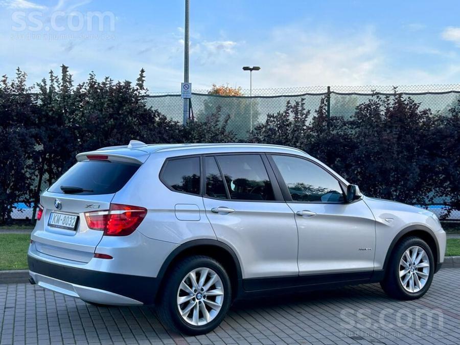 Pelēks BMW X3 2011 Rīga, ar dzinēja tilpumu 2.00 L un nobraukumu 292 tūkst. km par 6990 €, foto 12 vietnē AUTOMOTO.COM.LV