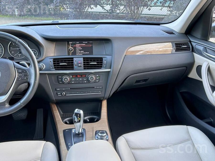 Pelēks BMW X3 2011 Rīga, ar dzinēja tilpumu 2.00 L un nobraukumu 292 tūkst. km par 6990 €, foto 17 vietnē AUTOMOTO.COM.LV