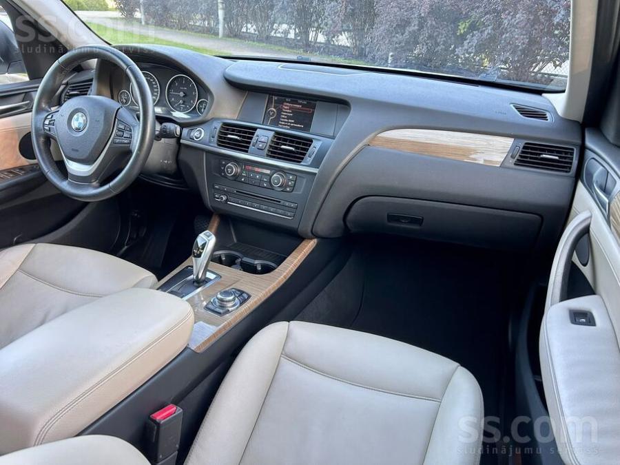 Pelēks BMW X3 2011 Rīga, ar dzinēja tilpumu 2.00 L un nobraukumu 292 tūkst. km par 6990 €, foto 18 vietnē AUTOMOTO.COM.LV