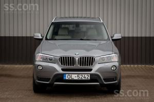 Серый БМВ Х3 2011 в Тукумс, объемом двигателя 3.00 л и пробегом 254 тыс. км за 10650 €, фото 3 на AUTOMOTO.COM.LV