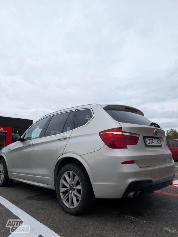 Grey BMW X3 2011 in Vilnius, with an engine capacity of 3.00 L and mileage of 378 thousand km for 14000 €, photo 9 on AUTOMOTO.COM.LV
