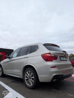 Grey BMW X3 2011 in Vilnius, with an engine capacity of 3.00 L and mileage of 378 thousand km for 14000 €, photo 9 on AUTOMOTO.COM.LV