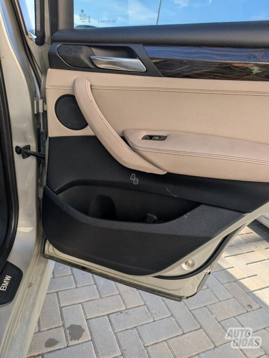 Grey BMW X3 2011 in Vilnius, with an engine capacity of 3.00 L and mileage of 378 thousand km for 14000 €, photo 12 on AUTOMOTO.COM.LV
