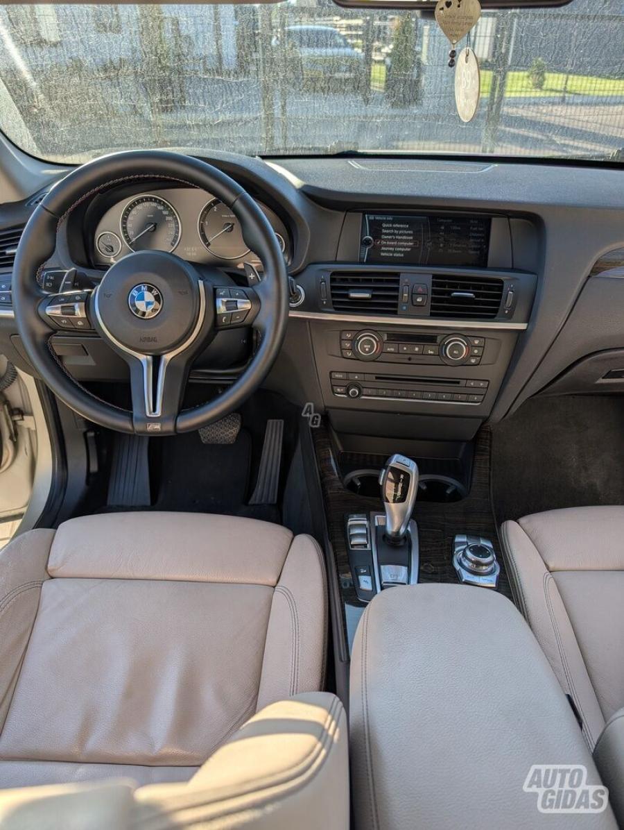 Grey BMW X3 2011 in Vilnius, with an engine capacity of 3.00 L and mileage of 378 thousand km for 14000 €, photo 19 on AUTOMOTO.COM.LV