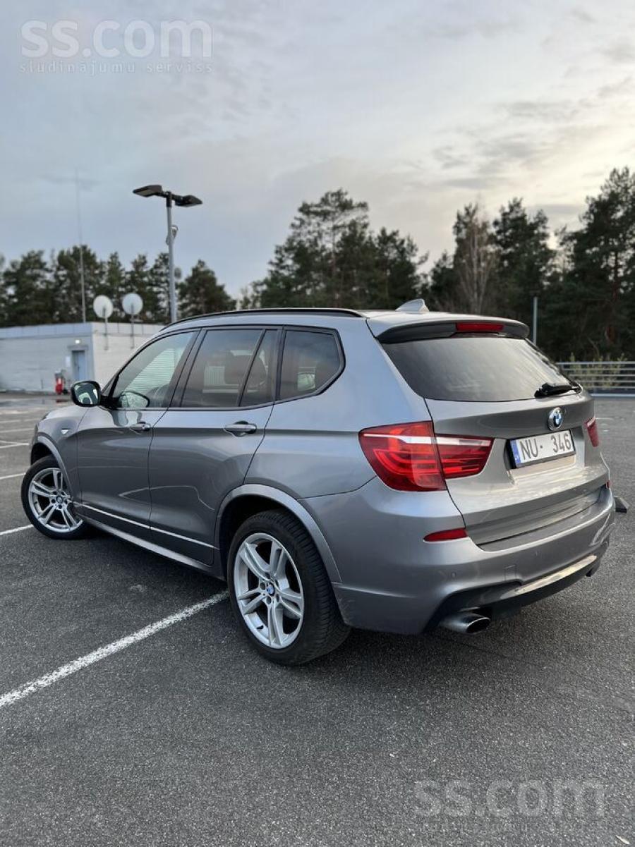 Pelēks BMW X3 2012 Rīga, ar dzinēja tilpumu 2.00 L un nobraukumu 240 tūkst. km par 11800 €, foto 3 vietnē AUTOMOTO.COM.LV