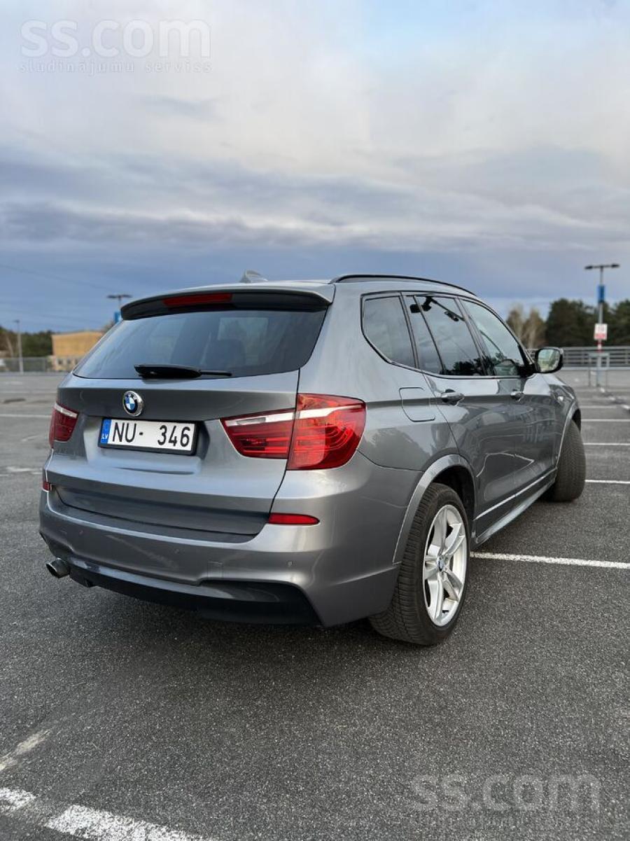 Pelēks BMW X3 2012 Rīga, ar dzinēja tilpumu 2.00 L un nobraukumu 240 tūkst. km par 11800 €, foto 4 vietnē AUTOMOTO.COM.LV
