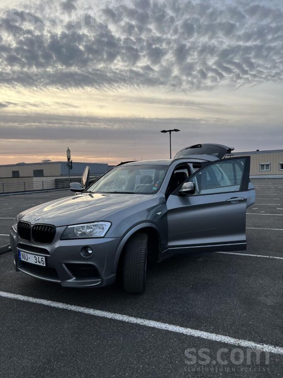 Pelēks BMW X3 2012 Rīga, ar dzinēja tilpumu 2.00 L un nobraukumu 240 tūkst. km par 11800 €, foto 6 vietnē AUTOMOTO.COM.LV