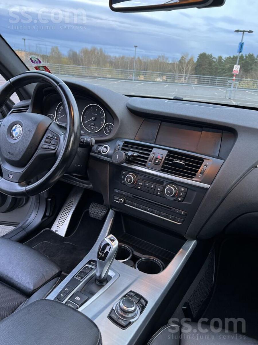 Pelēks BMW X3 2012 Rīga, ar dzinēja tilpumu 2.00 L un nobraukumu 240 tūkst. km par 11800 €, foto 9 vietnē AUTOMOTO.COM.LV