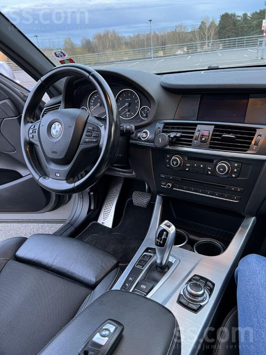 Pelēks BMW X3 2012 Rīga, ar dzinēja tilpumu 2.00 L un nobraukumu 240 tūkst. km par 11800 €, foto 10 vietnē AUTOMOTO.COM.LV
