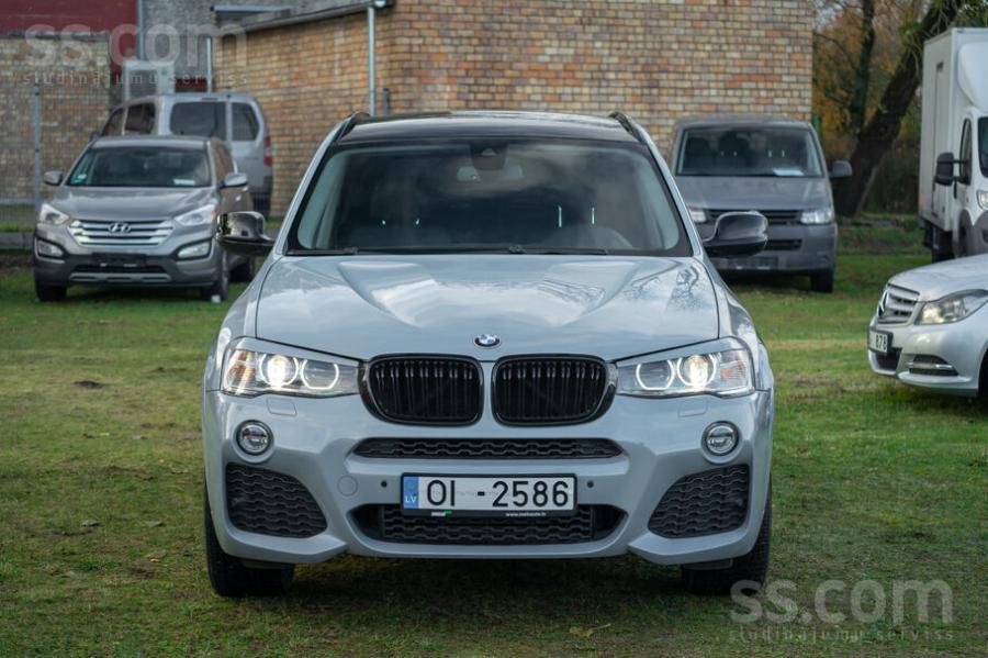 Grey BMW X3 2012 in Liepaja, with an engine capacity of 3.00 L and mileage of 250 thousand km for 15000 €, photo 5 on AUTOMOTO.COM.LV