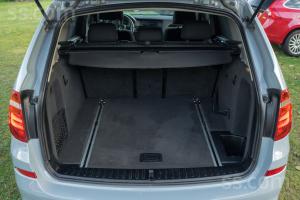 Grey BMW X3 2012 in Liepaja, with an engine capacity of 3.00 L and mileage of 250 thousand km for 15000 €, photo 14 on AUTOMOTO.COM.LV