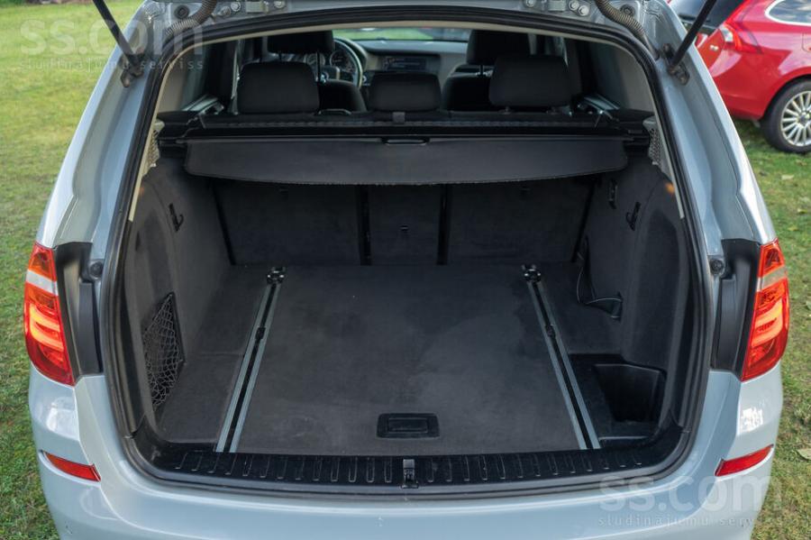Grey BMW X3 2012 in Liepaja, with an engine capacity of 3.00 L and mileage of 250 thousand km for 15000 €, photo 14 on AUTOMOTO.COM.LV
