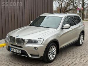Pelēks BMW X3 2012 Rīga, ar dzinēja tilpumu 3.00 L un nobraukumu 251 tūkst. km par 7990 €, foto 2 vietnē AUTOMOTO.COM.LV