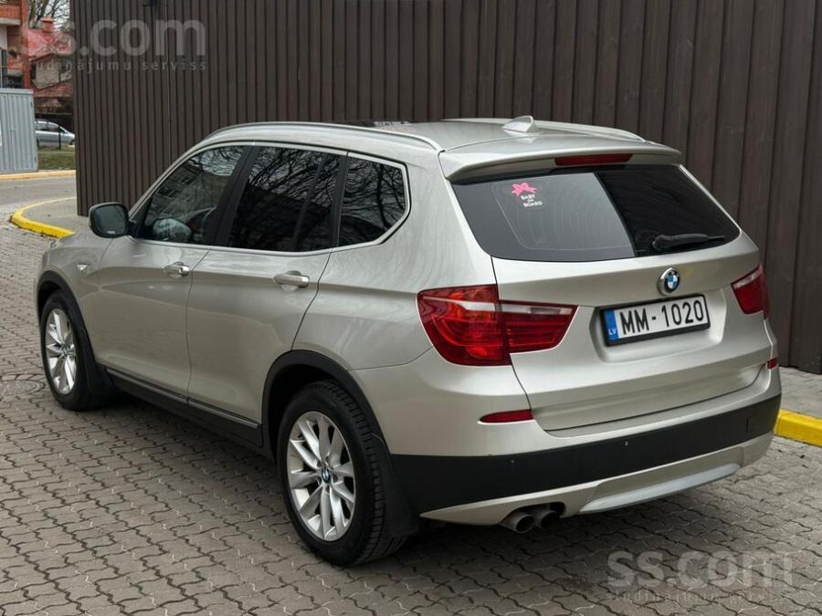 Pelēks BMW X3 2012 Rīga, ar dzinēja tilpumu 3.00 L un nobraukumu 251 tūkst. km par 7990 €, foto 4 vietnē AUTOMOTO.COM.LV