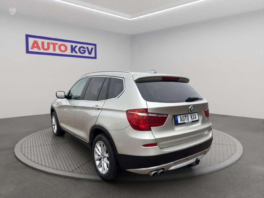 Pelēks BMW X3 2012 Kauņa, ar dzinēja tilpumu 3.00 L un nobraukumu 293 tūkst. km par 10999 €, foto 3 vietnē AUTOMOTO.COM.LV