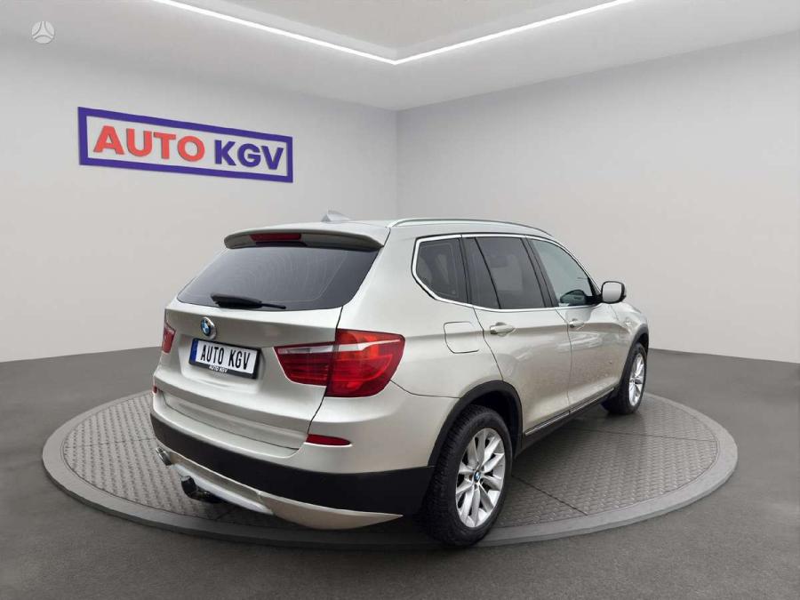 Pelēks BMW X3 2012 Kauņa, ar dzinēja tilpumu 3.00 L un nobraukumu 293 tūkst. km par 10999 €, foto 5 vietnē AUTOMOTO.COM.LV