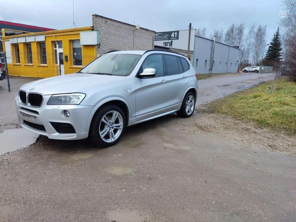 Grey BMW X3 2012 in Ukmerge, with an engine capacity of 2.00 L and mileage of 241 thousand km for 9150 €, photo 1 on AUTOMOTO.COM.LV