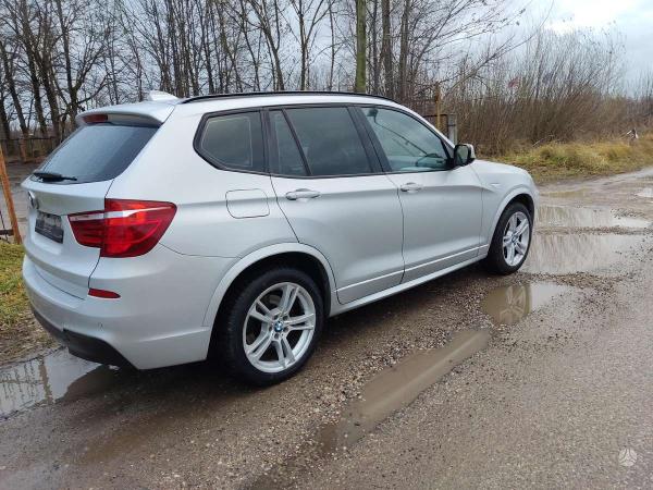 Grey BMW X3 2012 in Ukmerge, with an engine capacity of 2.00 L and mileage of 241 thousand km for 9150 €, photo 5 on AUTOMOTO.COM.LV