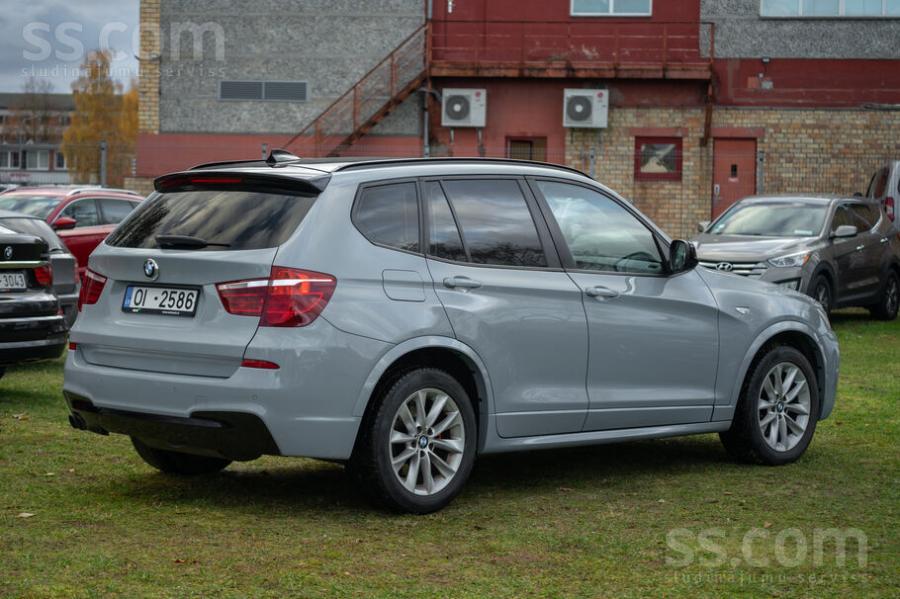 Pelēks BMW X3 2012 Liepāja, ar dzinēja tilpumu 3.00 L un nobraukumu 250 tūkst. km par 12700 €, foto 4 vietnē AUTOMOTO.COM.LV