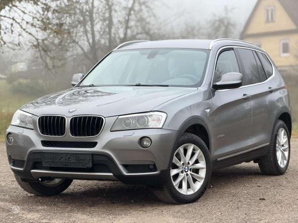 Pelēks BMW X3 2012 Utena, ar dzinēja tilpumu 2.00 L un nobraukumu 374 tūkst. km par 8490 €, foto 3 vietnē AUTOMOTO.COM.LV