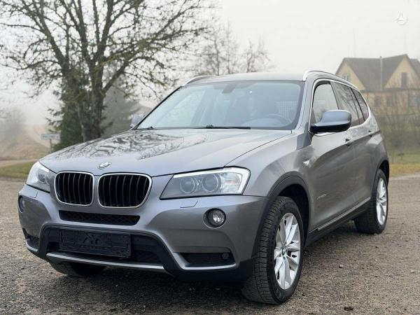 Pelēks BMW X3 2012 Utena, ar dzinēja tilpumu 2.00 L un nobraukumu 374 tūkst. km par 8490 €, foto 5 vietnē AUTOMOTO.COM.LV