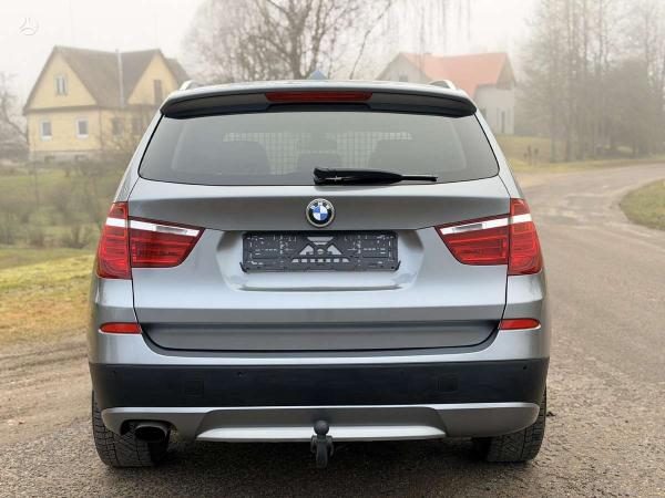 Pelēks BMW X3 2012 Utena, ar dzinēja tilpumu 2.00 L un nobraukumu 374 tūkst. km par 8490 €, foto 8 vietnē AUTOMOTO.COM.LV