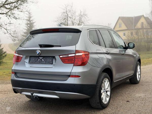 Pelēks BMW X3 2012 Utena, ar dzinēja tilpumu 2.00 L un nobraukumu 374 tūkst. km par 8490 €, foto 9 vietnē AUTOMOTO.COM.LV