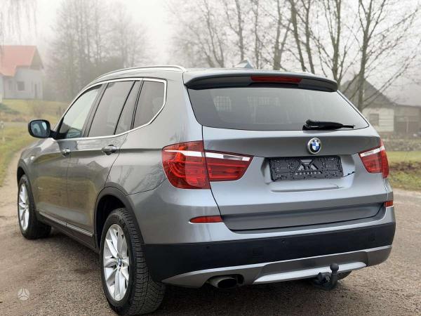 Pelēks BMW X3 2012 Utena, ar dzinēja tilpumu 2.00 L un nobraukumu 374 tūkst. km par 8490 €, foto 10 vietnē AUTOMOTO.COM.LV