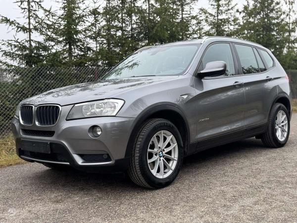 Pelēks BMW X3 2012 Utena, ar dzinēja tilpumu 2.00 L un nobraukumu 310 tūkst. km par 8250 €, foto 1 vietnē AUTOMOTO.COM.LV