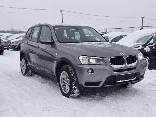 Grey BMW X3 2012 in Kaunas, with an engine capacity of 2.00 L and mileage of 251 thousand km for 7999 €, photo 1 on AUTOMOTO.COM.LV