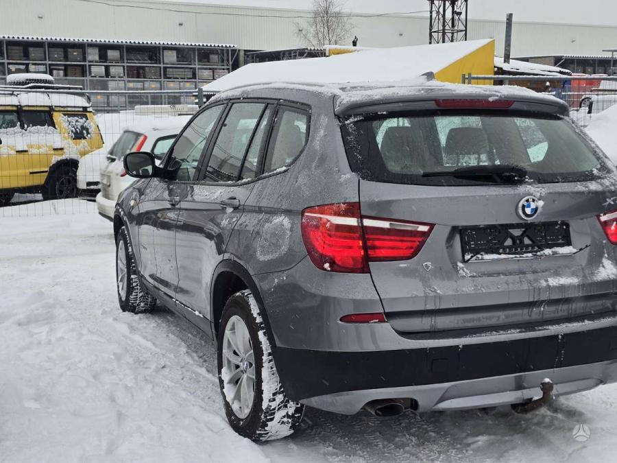 Pelēks BMW X3 2012 Kauņa, ar dzinēja tilpumu 2.00 L un nobraukumu 251 tūkst. km par 7999 €, foto 3 vietnē AUTOMOTO.COM.LV